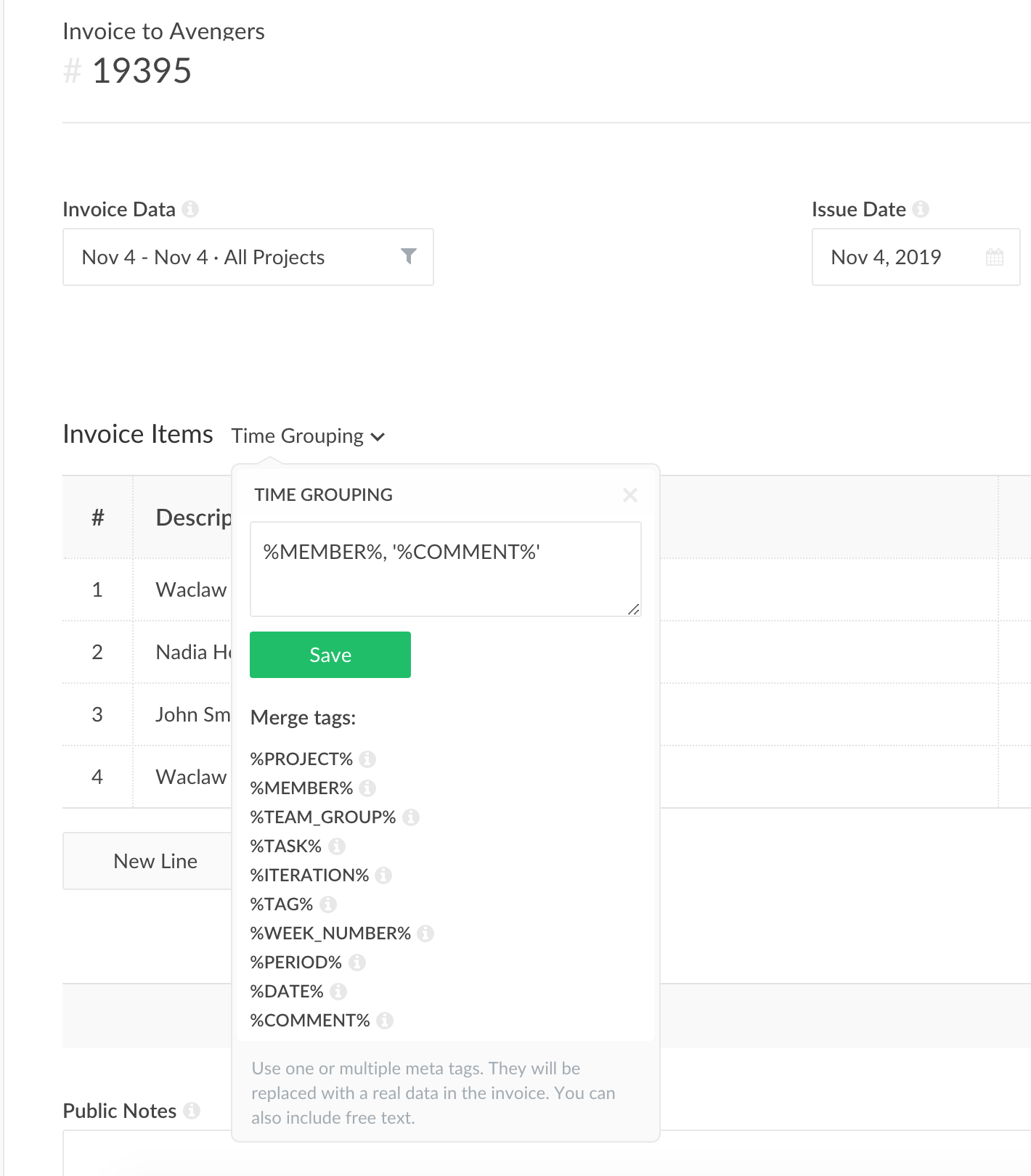 Task Comments How To Show Them In Reports And Invoices Everhour