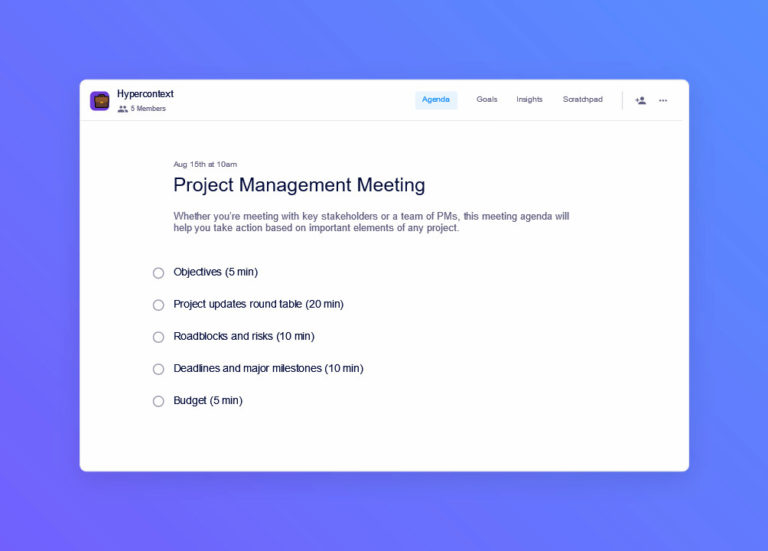 Top Meeting Agenda Templates for 2026: Improve Productivity