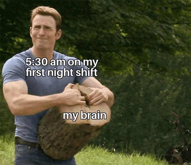 Night Shift Meme Collection: Relatable & Funny